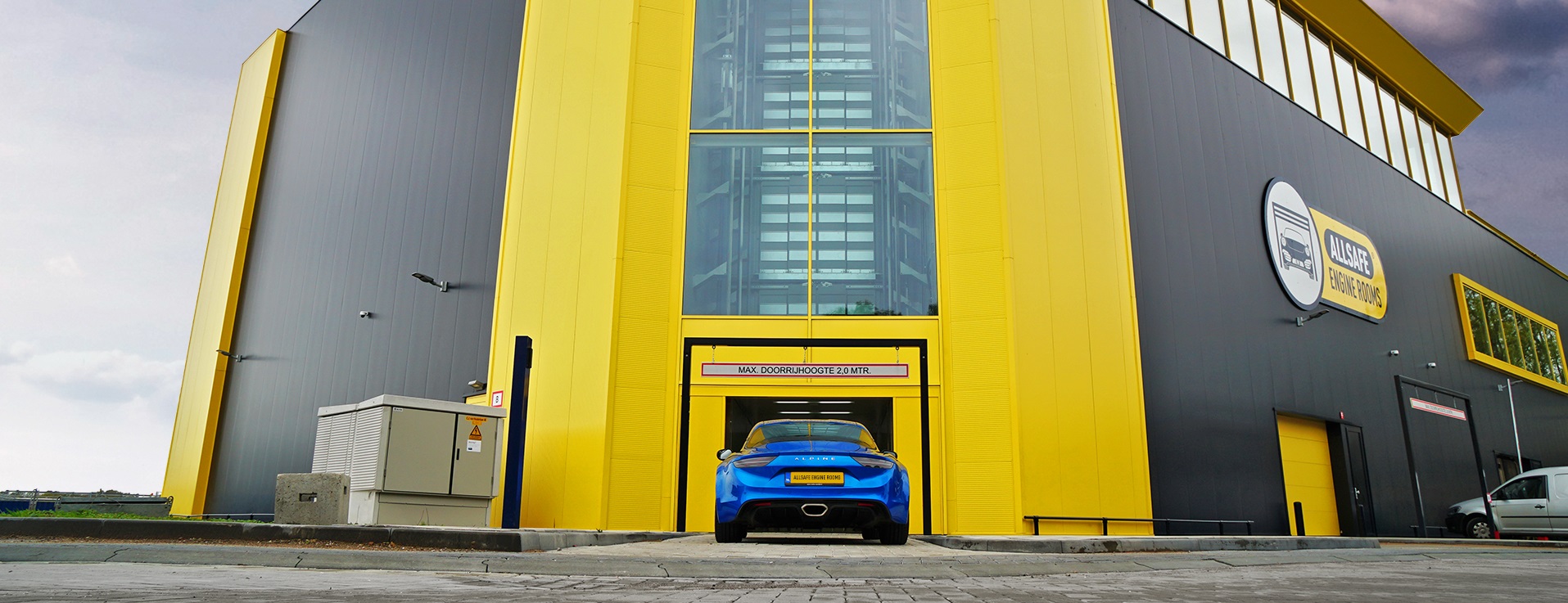 ALLSAFE Engine Rooms - hét hotel voor je waardevolle auto